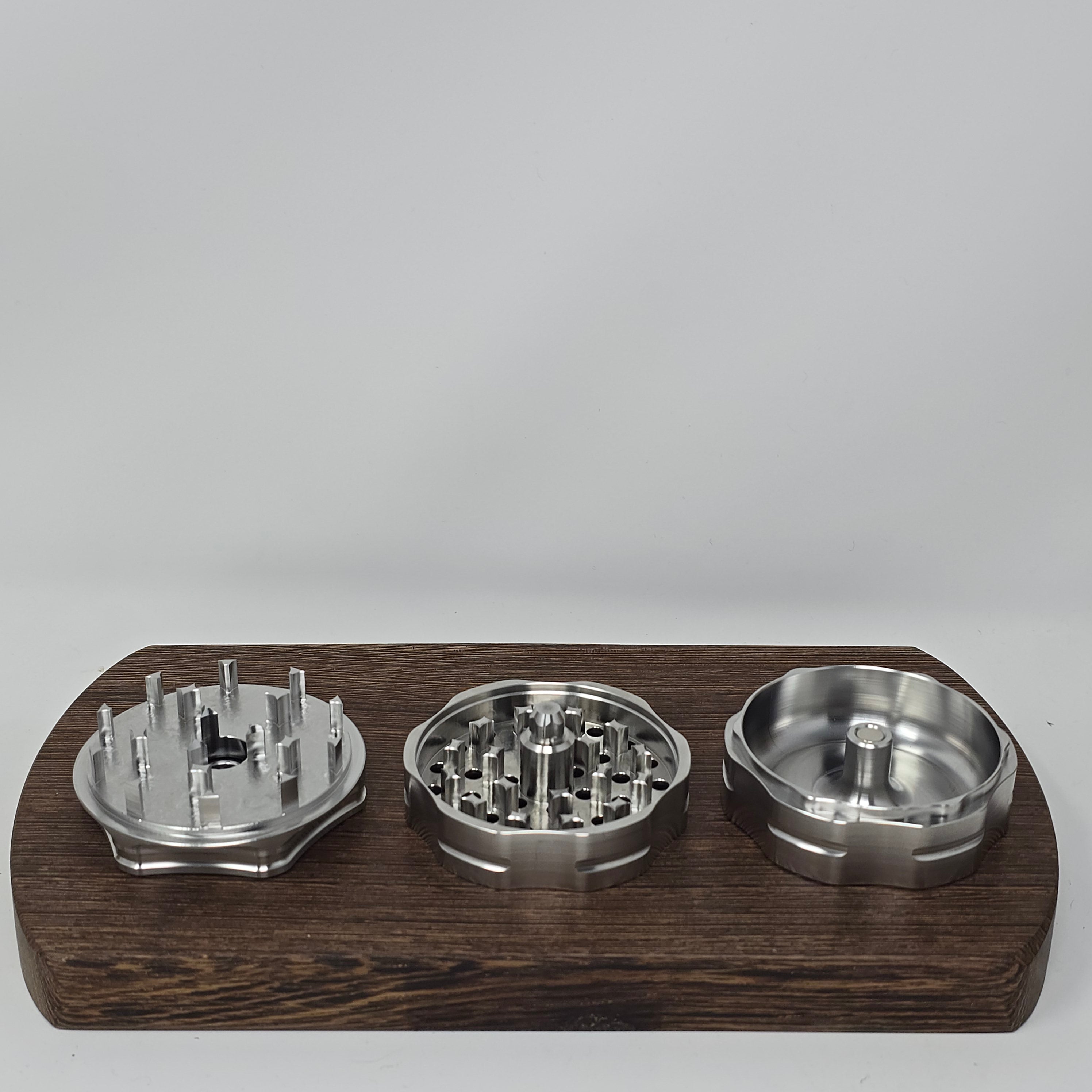 Aroma-3 Stainless Steel Grinder by Old Mate Designs – VGoodiEZ
